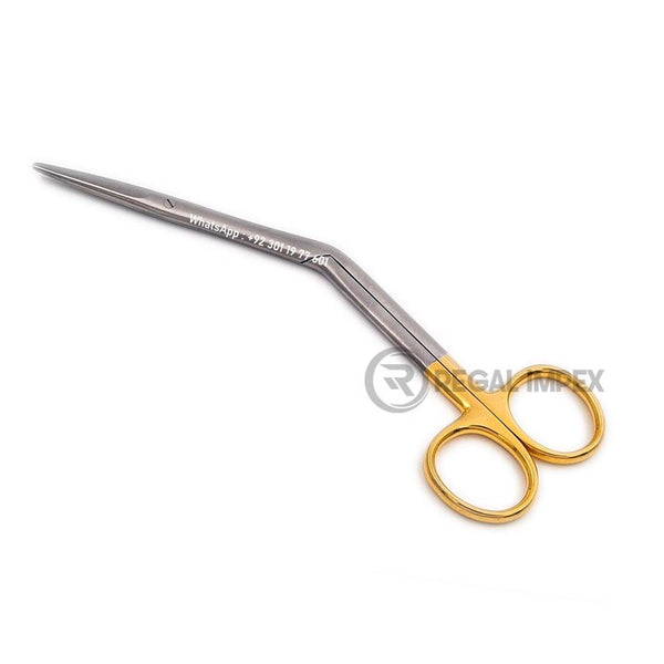 Heymann Nasal Scissors Angled Rhinoplasty Delicate blunt TC/Supercut ...