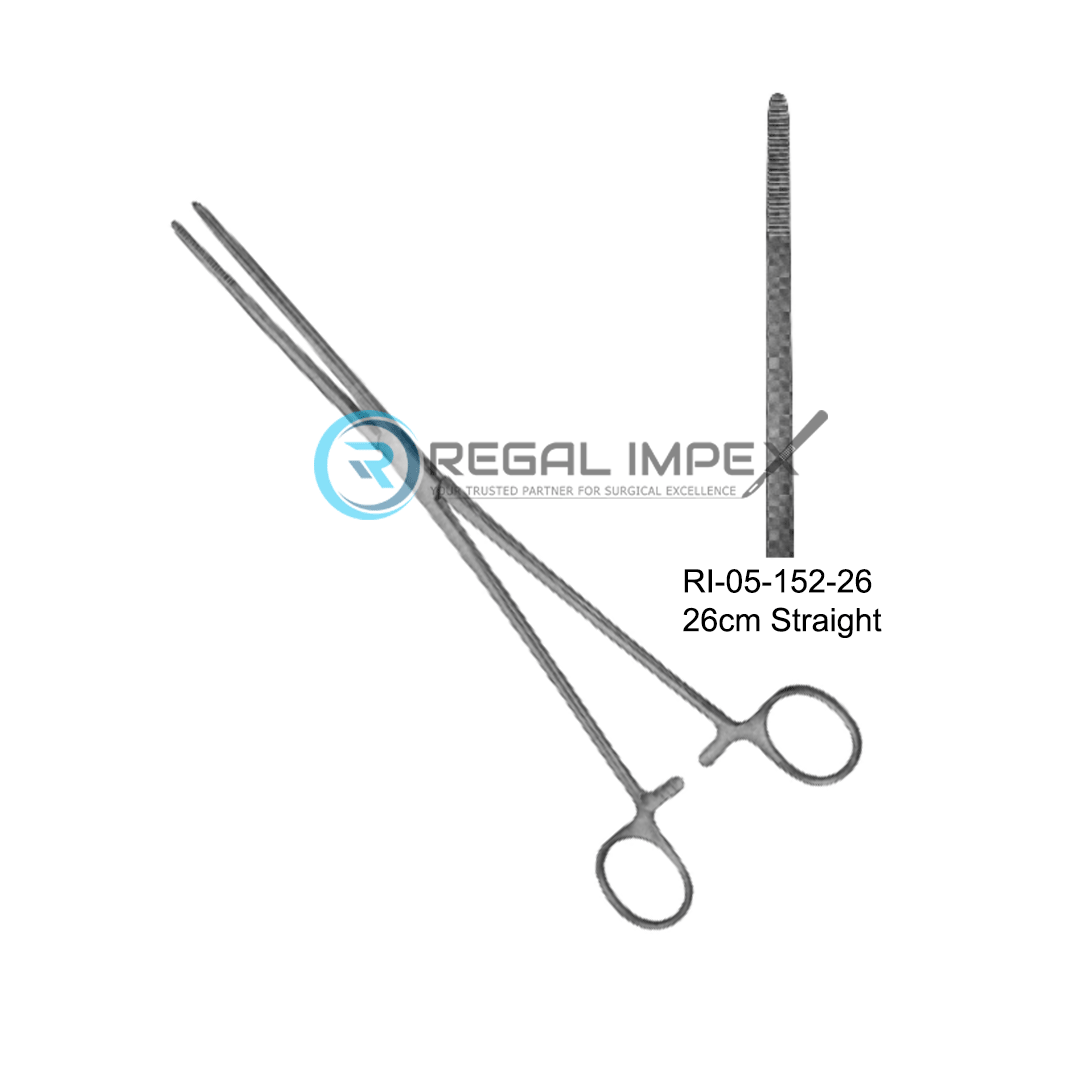 Bozeman Uterine Dressing Forceps Straight and Curved 26cm - Regal Impex ...