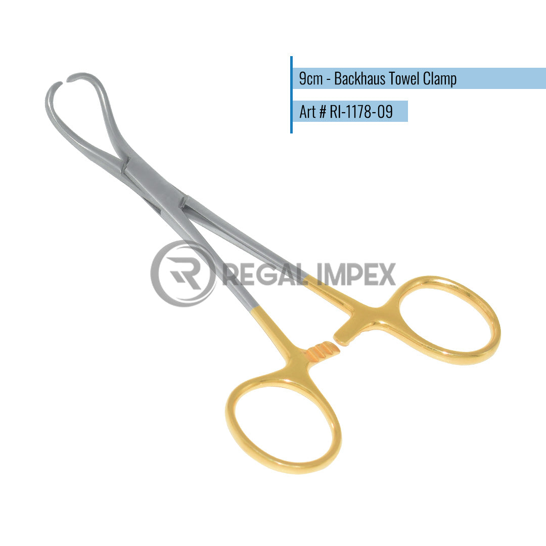 32% OFF - Precision Backhaus Towel Clamp - Regal Instrument | Buy Now ...