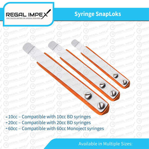Stop-Lock Syringe for Precision Aspiration & Secure Handling – Reusable ...