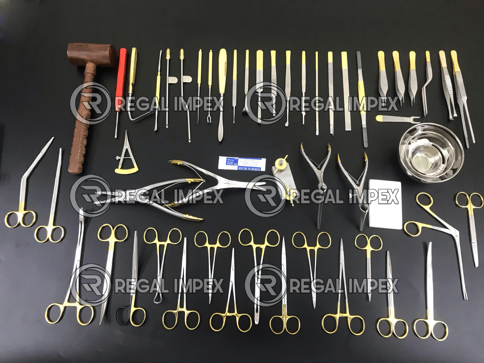 Rhinoplasty instruments set of 57 pcs Nose Surgery Reusable - Regal ...